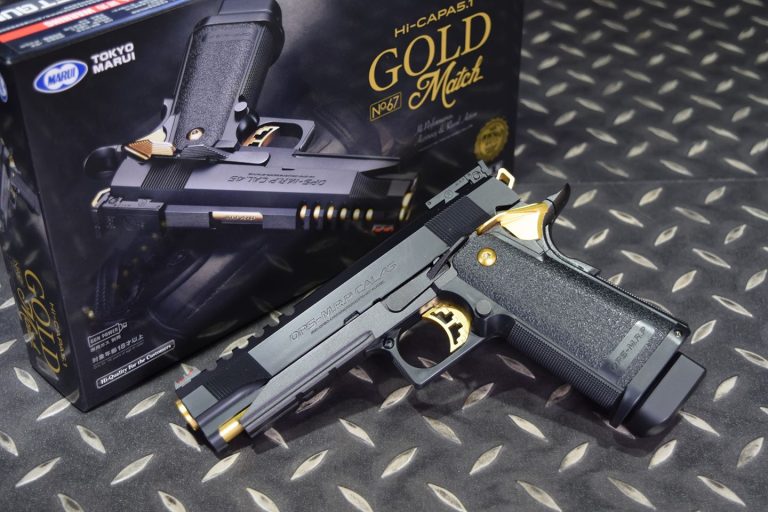 TOKYO MARUI Continental HI-CAPA 5.1 GOLD MATCH GBB Pistol - Shambhala ...